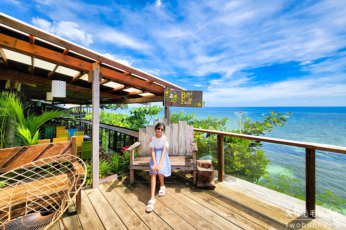 薄荷島美食》蜜蜂農場 Bohol Bee Farm~超人氣海景餐廳，蜂蜜風味料理好美味 @兔兒毛毛姊妹花