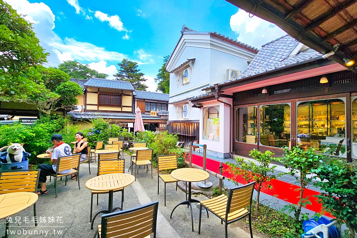 京都清水寺美食【MACCHA HOUSE 抹茶館】産寧坂最美庭園抹茶專賣店，抹茶提拉米蘇必點 @兔兒毛毛姊妹花