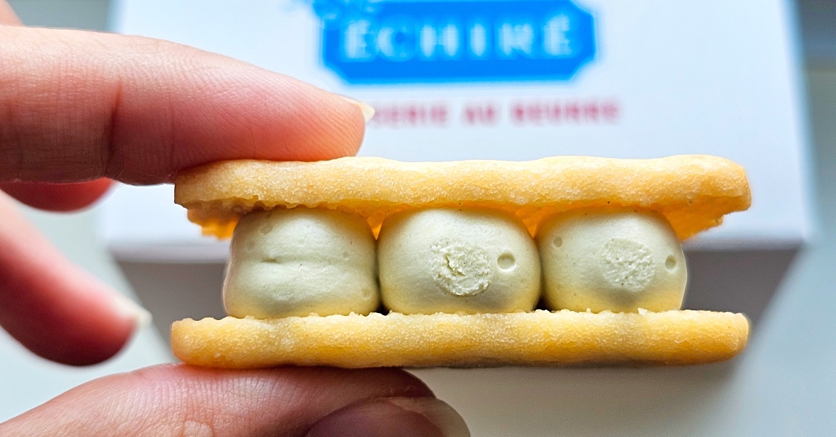 東京伴手禮【ECHIRE 艾許奶油餅乾】排隊也要買的奶油夾心，鐵盒奶油餅乾超熱賣 @兔兒毛毛姊妹花